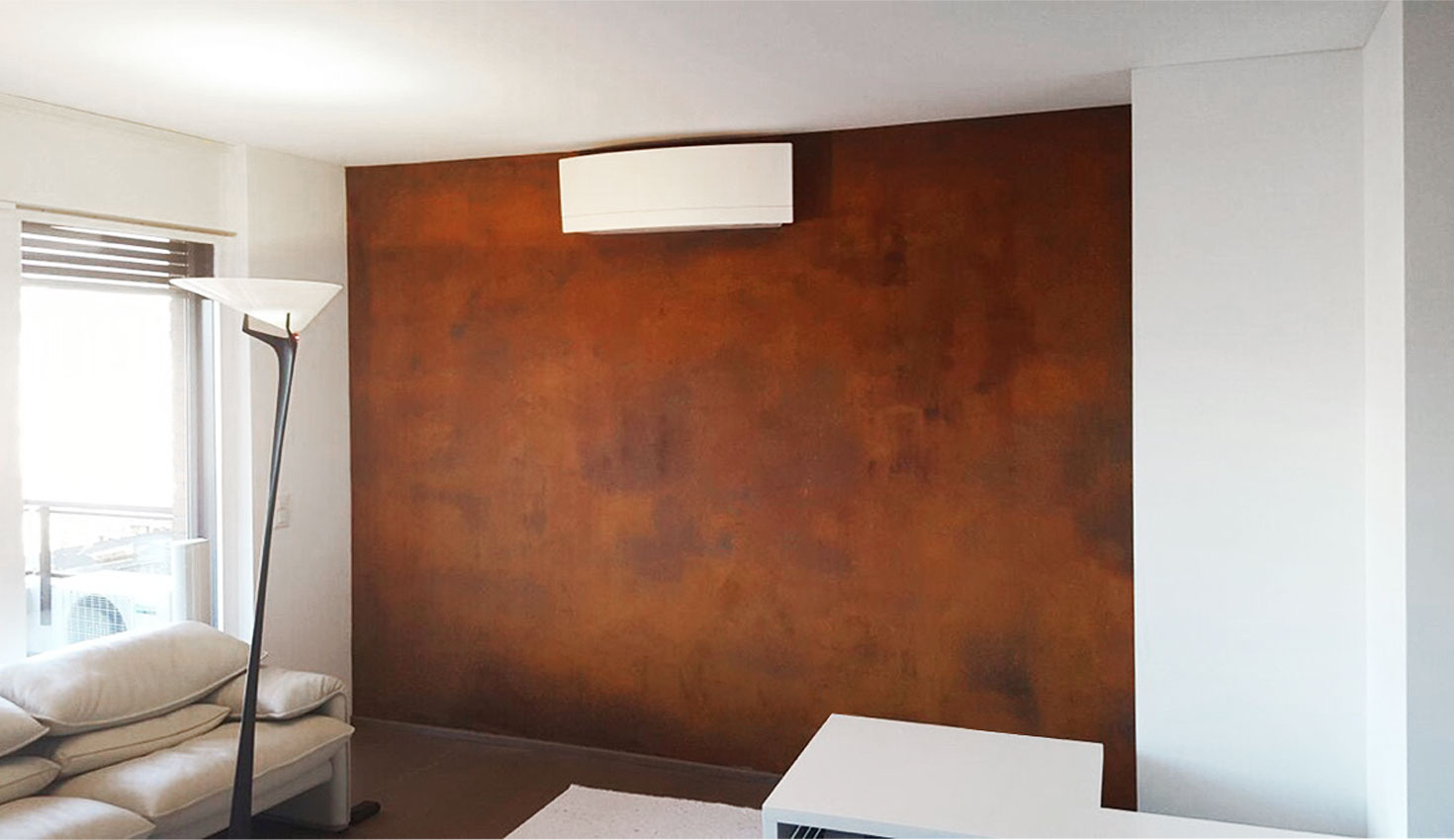 Realizzazioni pittura effetto corten