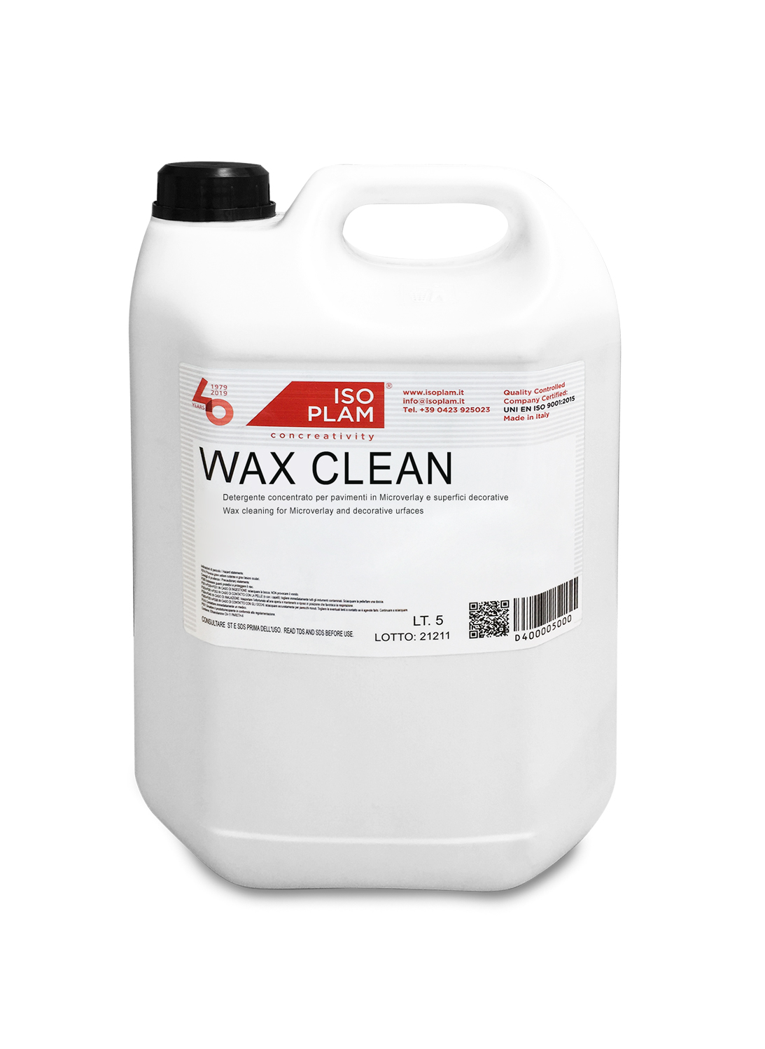 Wax Clean: wax cleaner for industrial and polished concrete floors