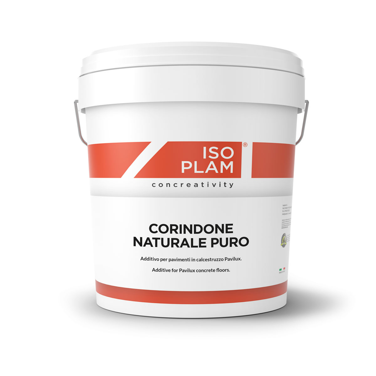 Pure Corundum for industrial floor mixes by Isoplam