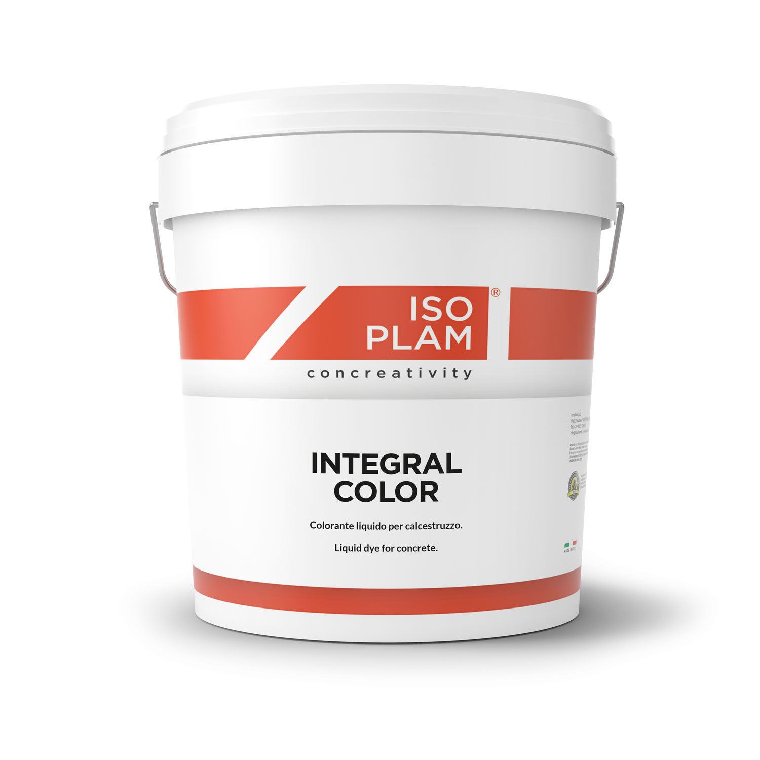 Integral Color: by Isoplam: liquid dye for concrete