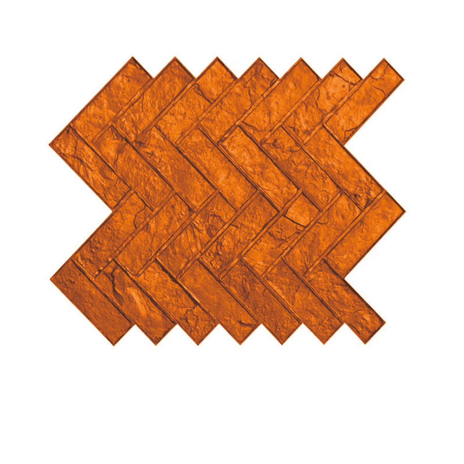 Brique arabe : moules pour béton, avec effet brique de Sienne rustique