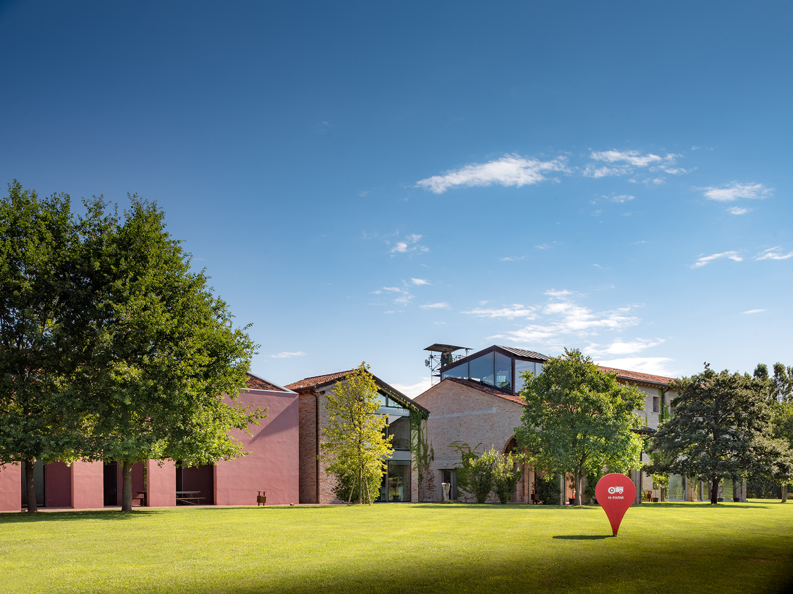 The new H-Farm Campus with Isoplam indoor and outdoor floors