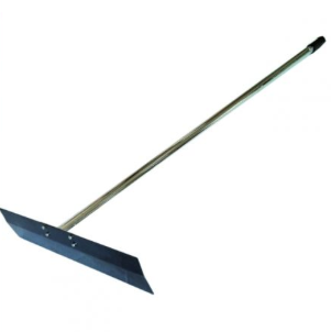 Cement rakes for spreading and distributing concrete by Isoplam